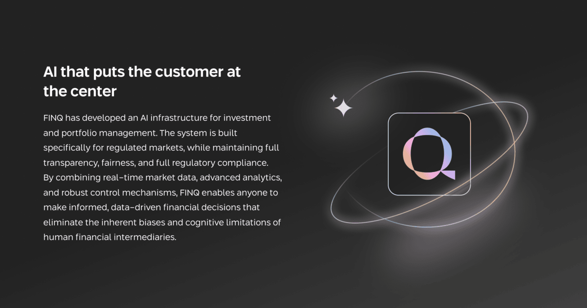 FINQ technology | Adaptive AI for investing